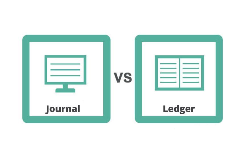 What Is The Difference Between Journal And Ledger 
